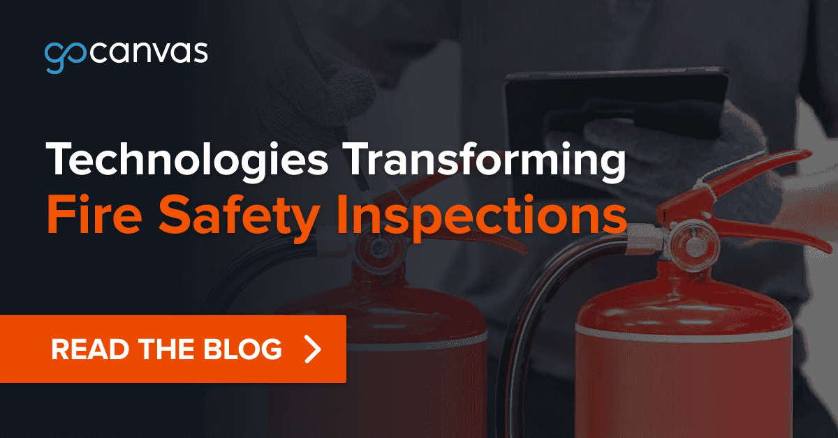 GoCanvas Digital Tools | Improve Fire Safety Inspections