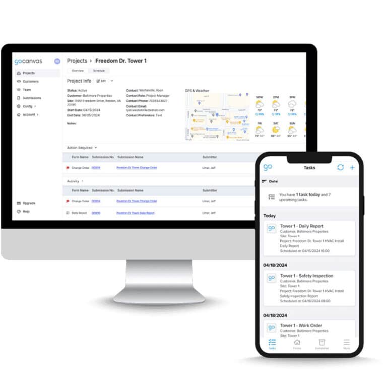 GoCanvas: Simplify Inspections and Jobsite Operations